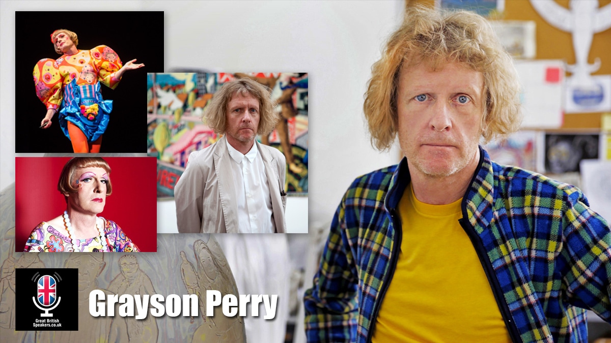 Grayson Perry Artist performer speaker, Great British Talent