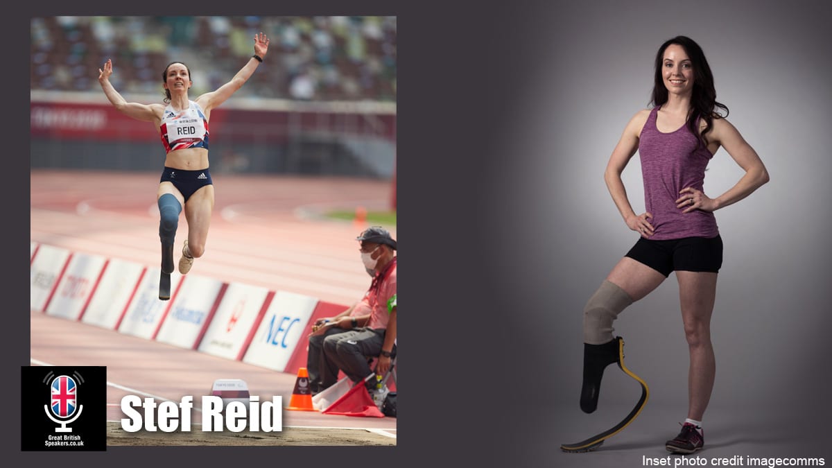 Stef Reid | Book motivational paralympic speaker | Agent