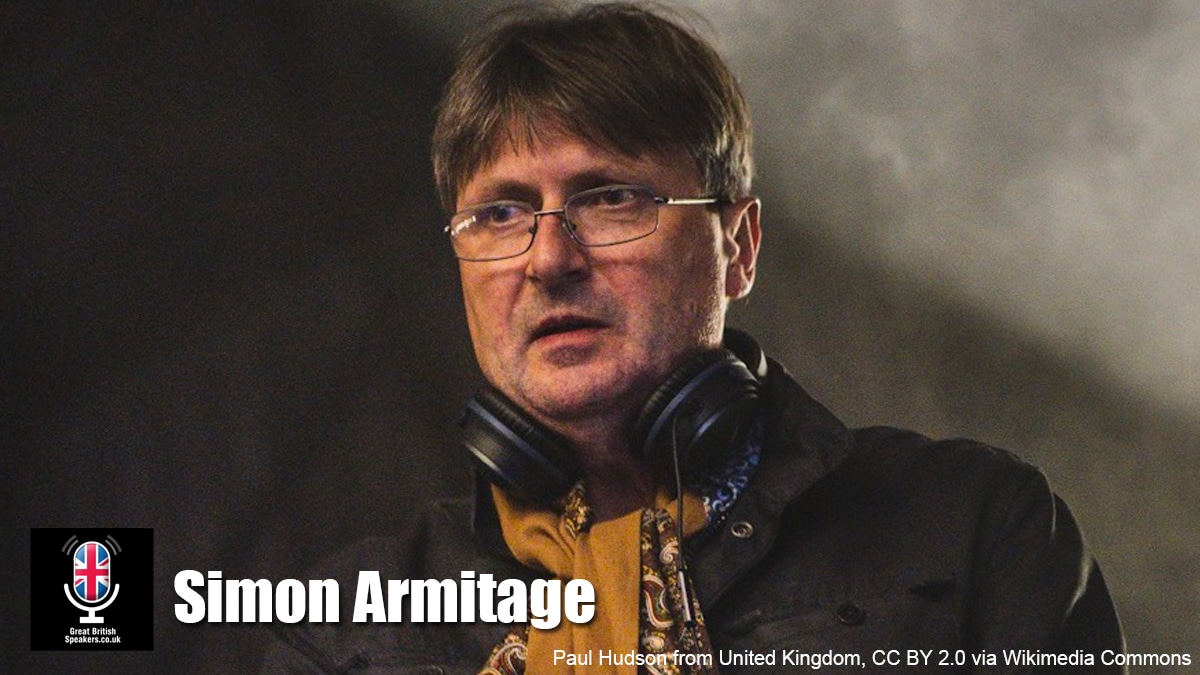 Simon Armitage CBE | UK Poet Laureate