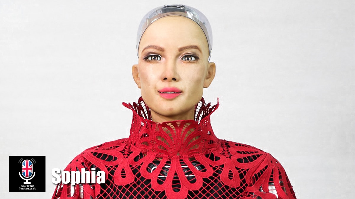 Book Sophia the Robot at Great British Speakers