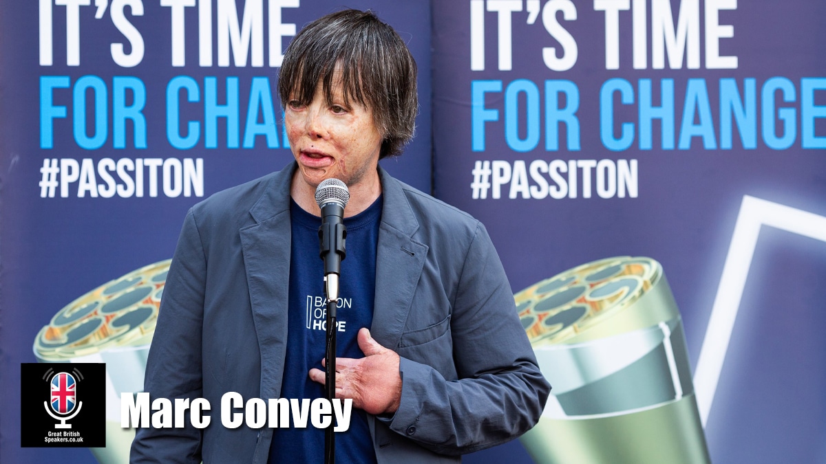 Marc Convey | Inspirational speaker | Burns Survivor