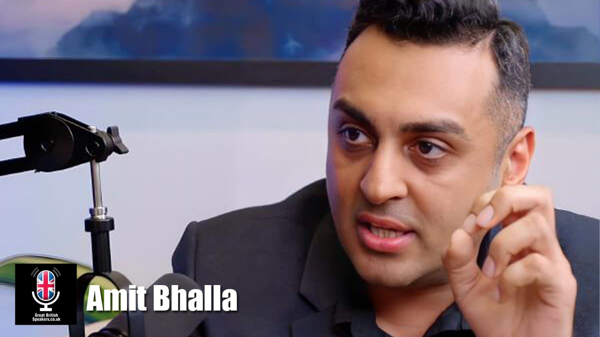 Business Strategist Amit Bhalla at Great British Speakers