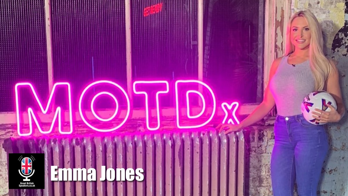 Emma Jones | LUTV, BBC TV | Speaker Agent